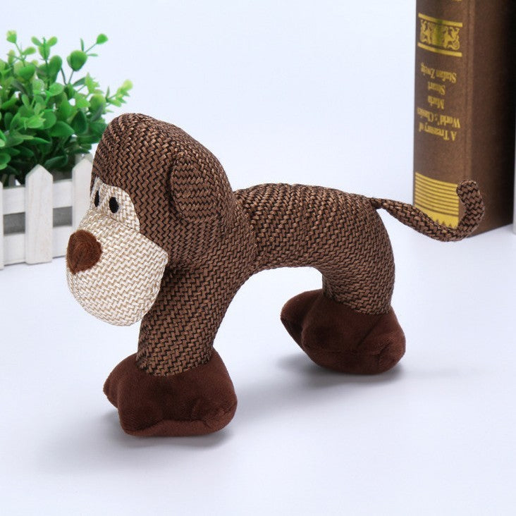 Dog Chew Toys For Small Large Dogs Bite Resistant Dog Squeaky Duck Toy